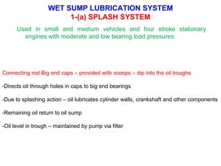 Unit 4 lubrication system | PPTX