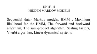 Machine Learning basics and various models.pptx
