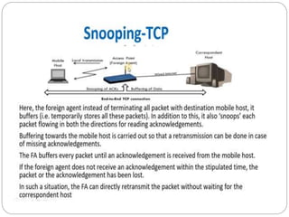 Mobile Transport layer | PPTX