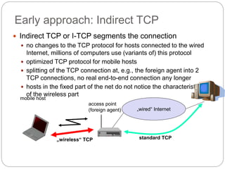 Mobile Transport layer | PPTX