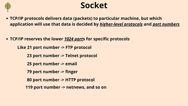 Unit-4 networking basics in java | PDF