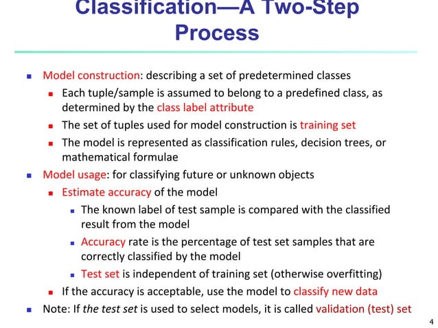 Unit-4 classification | PPT