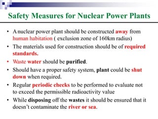 Nuclear Power Plant Safety | PPTX