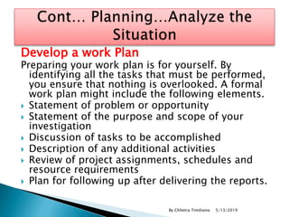Unit 4 planning writing and completing proposals and reports | PPT