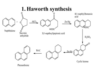 Reaction of anthracene | PPTX
