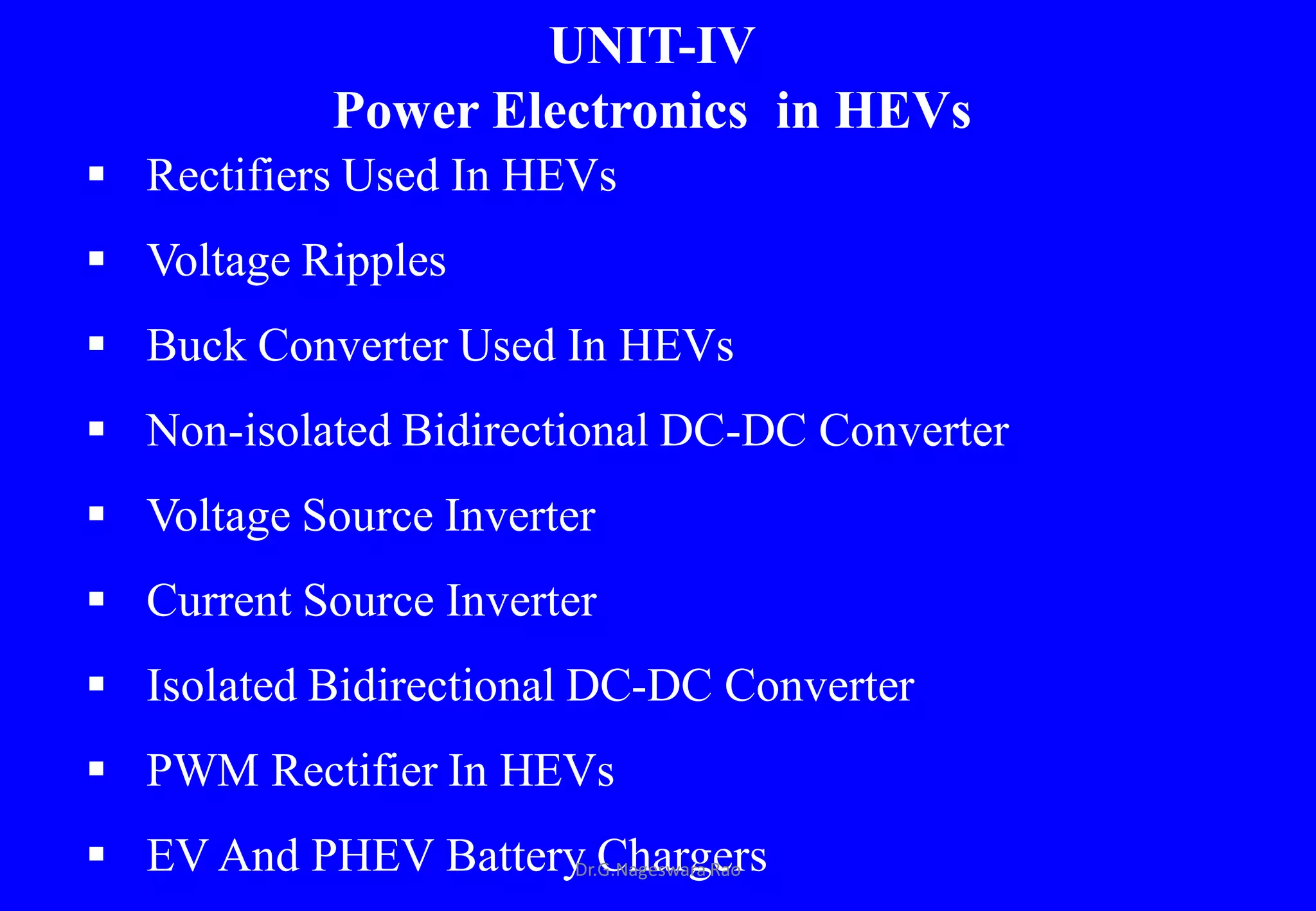 UNIT-4 Power Electronics in HEVs.pdf