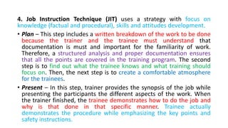 Training and Development - J.Mexon | PPTX