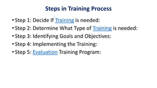 Training and Development - J.Mexon | PPT