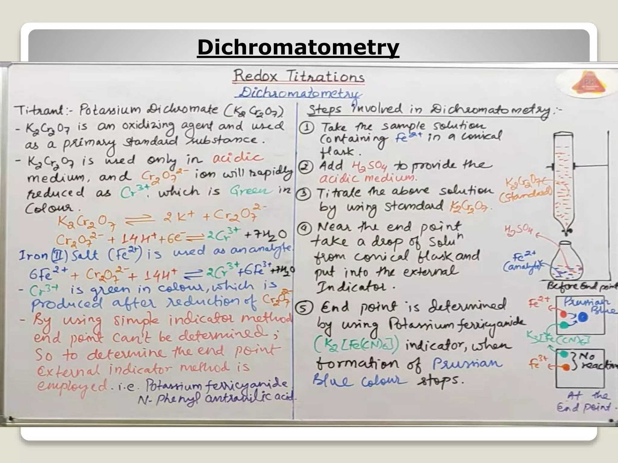Unit 4 (Redox Titration)ppt analysis 1st sem | PPTX