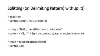 UNIT-4( pythonRegular Expressions) (3).pptx