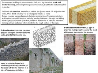 ROMAN ARCHITECTURE | PPT