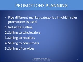 Salesmanship and sales promotion | PPT