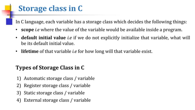 Unit-4 (Scope Rules and Arrays).pptx for | PPT