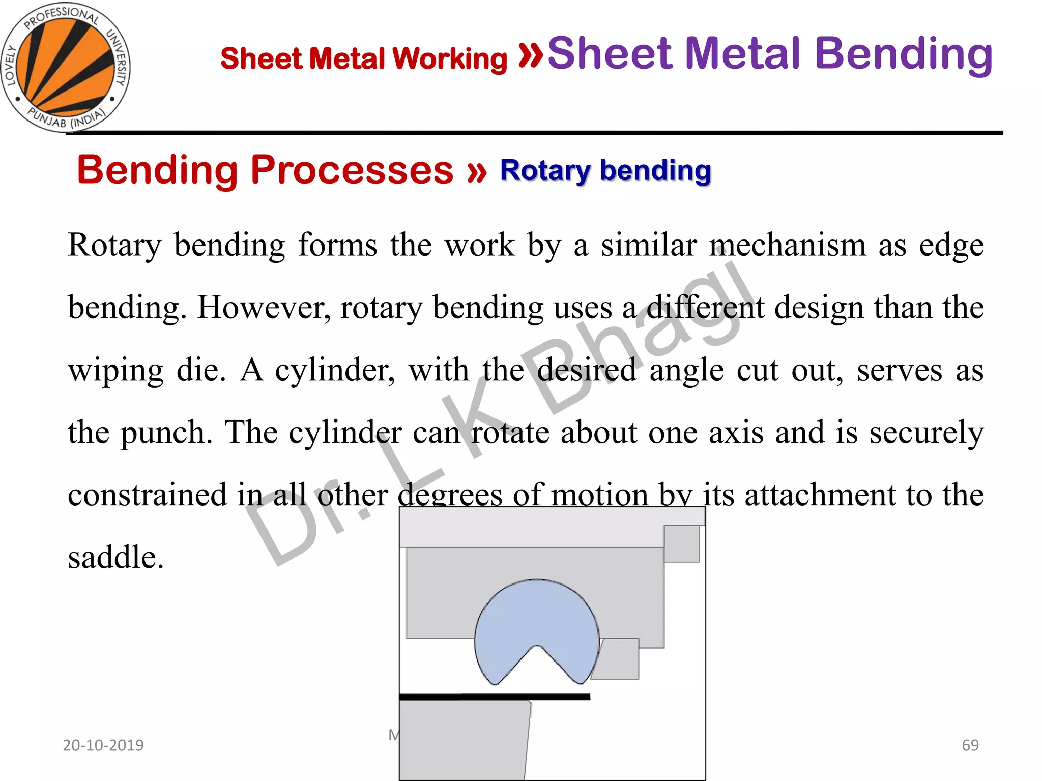 Sheet metal operations part 1 | PDF