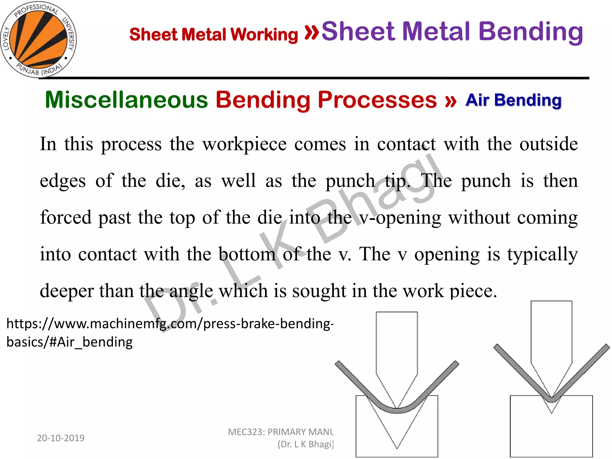 Sheet metal operations part 1 | PDF
