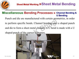 Sheet metal operations part 1 | PDF