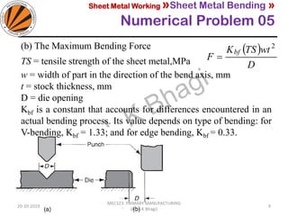 sheet metal operations part 2 | PDF