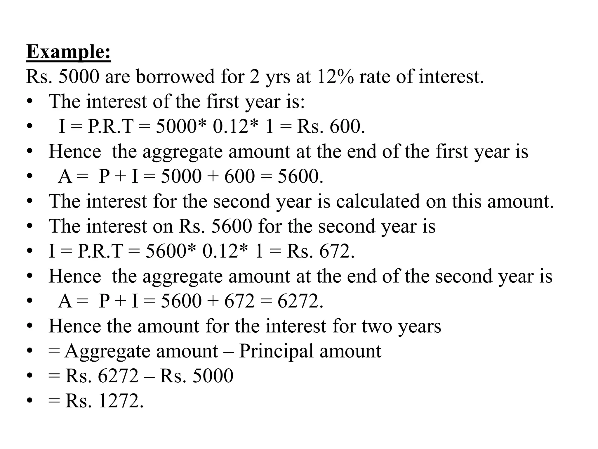 Unit 4 simple and compound interest | PPTX