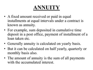 Unit 4 simple and compound interest | PPTX