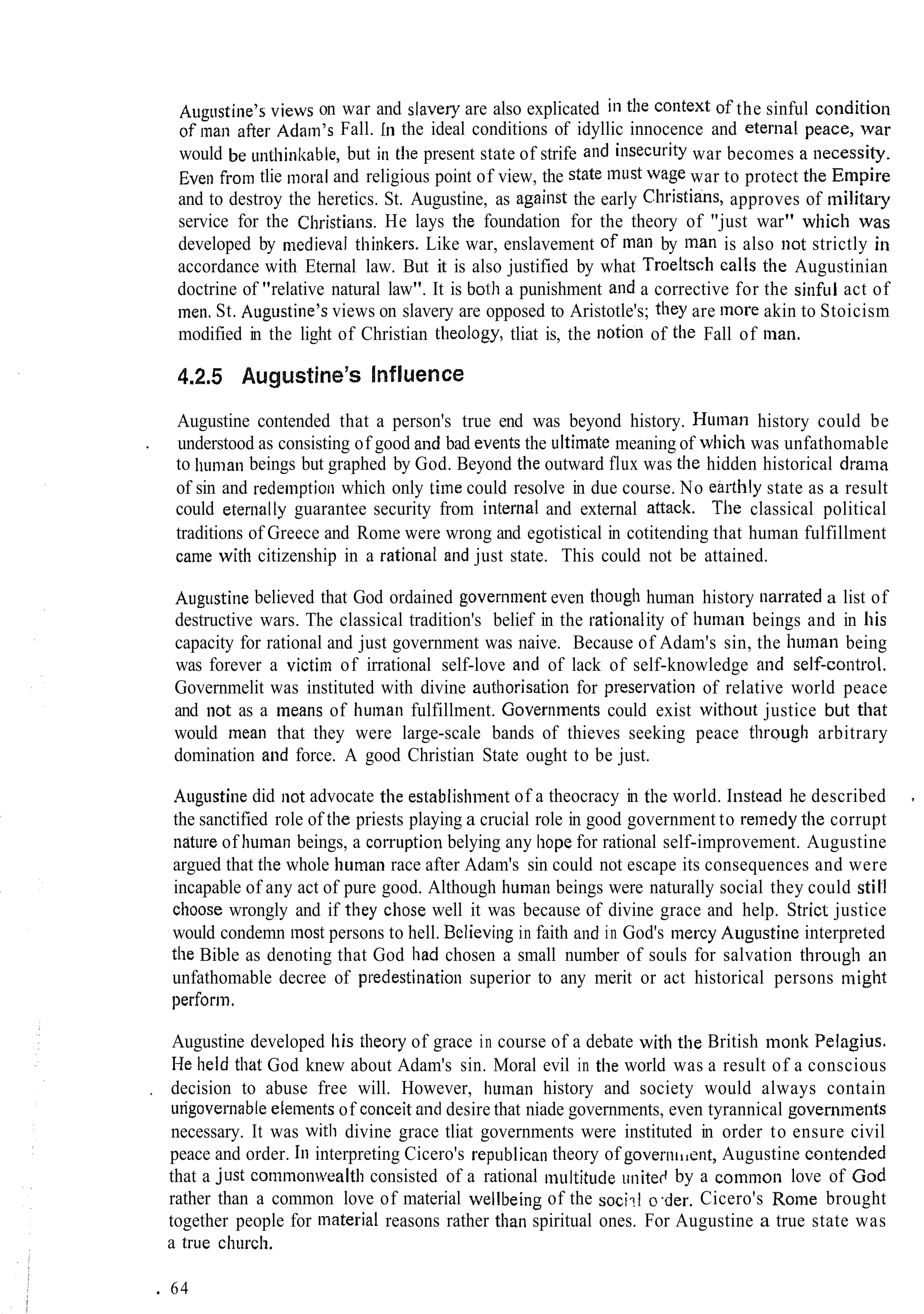 st. augustine & st. thomas aquinas | PDF