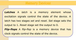 unit-4 (STLD) Lecture2.pptx | Consumer Electronics | Technology & Computing