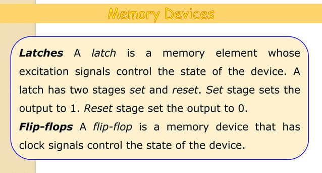 unit-4 (STLD) Lecture2.pptx | Consumer Electronics | Technology & Computing