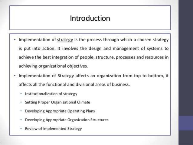 Unit 4, Strategy implementation & evaluation | PPTX Unit 4, Strategy implementation & evaluation | PPTX