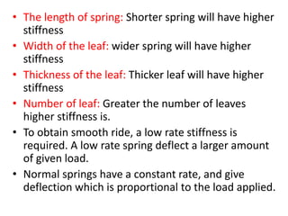 Unit 4 suspension and brakes | PPTX | Auto Technology | Automotive