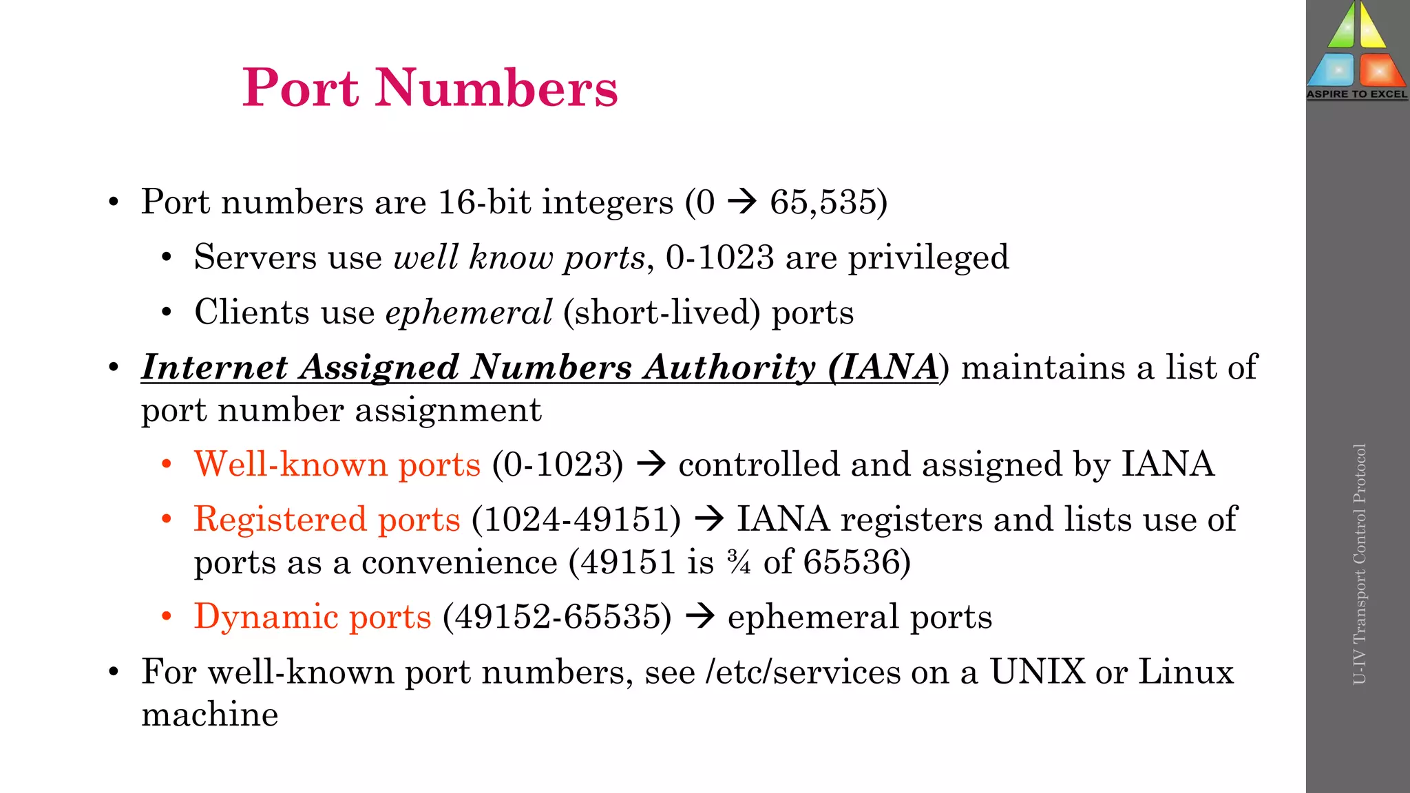 Transport Control Protocol | PPT