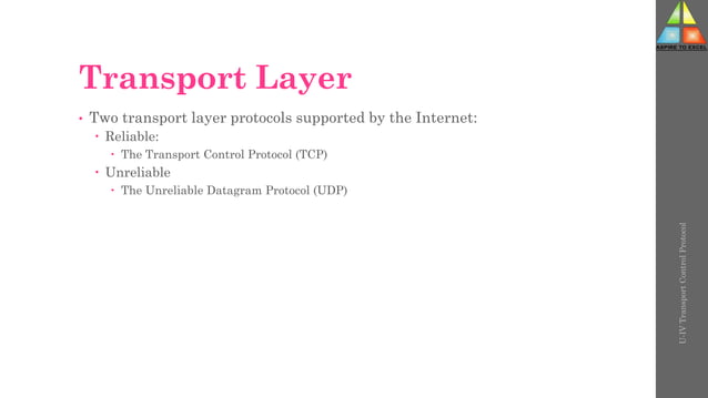 Transport Control Protocol | PPT