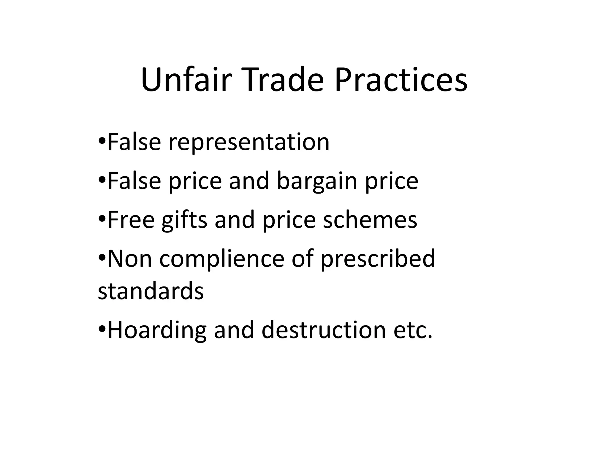 The MRTP Act 1969 | PPTX