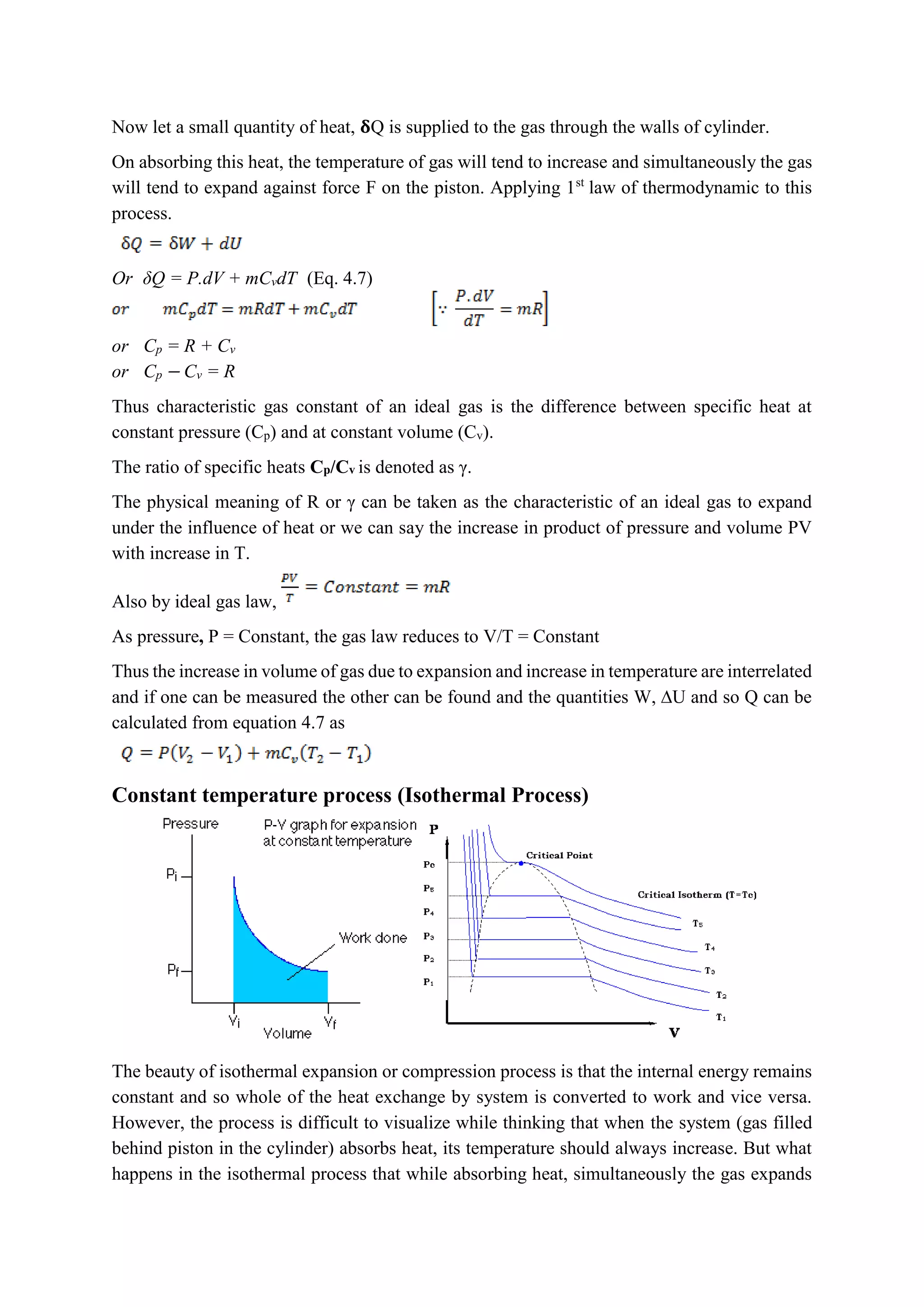 Basic Mechanical Engineering Unit 4 Thermodynamics@by V.P.Singh | PDF