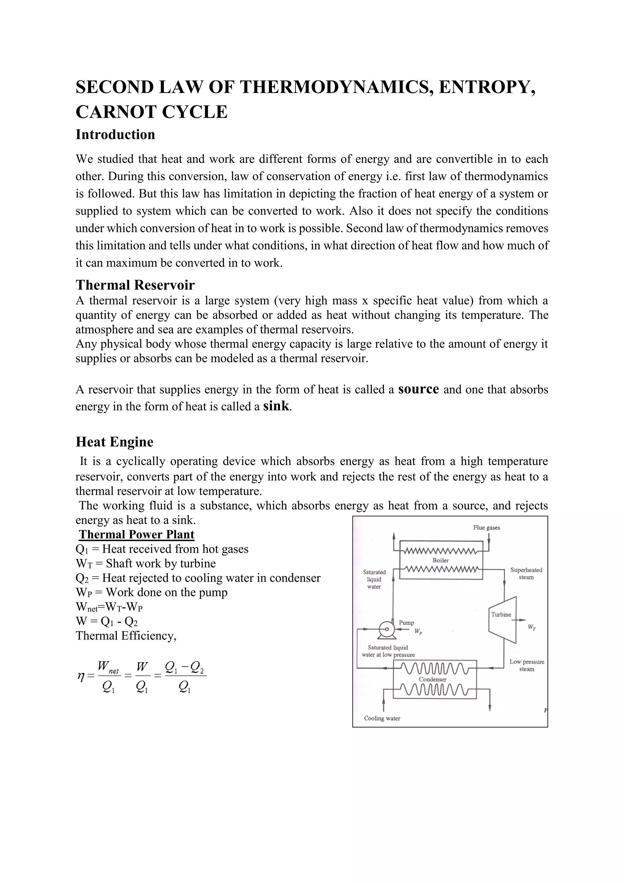 Basic Mechanical Engineering Unit 4 Thermodynamics@by V.P.Singh | PDF