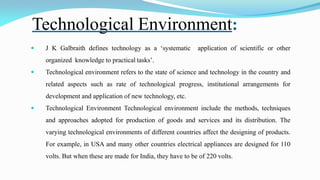 Natural and Technological Environment | PDF