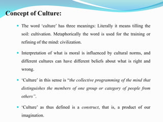 National cultures vs. Organizational cultures | PDF