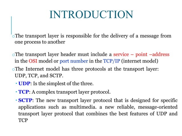 UNit-4 Transport Layer and its protocols.pdf