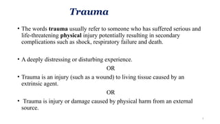 Unit-4 Trauma and Cell Injury pathophysiology.pptx
