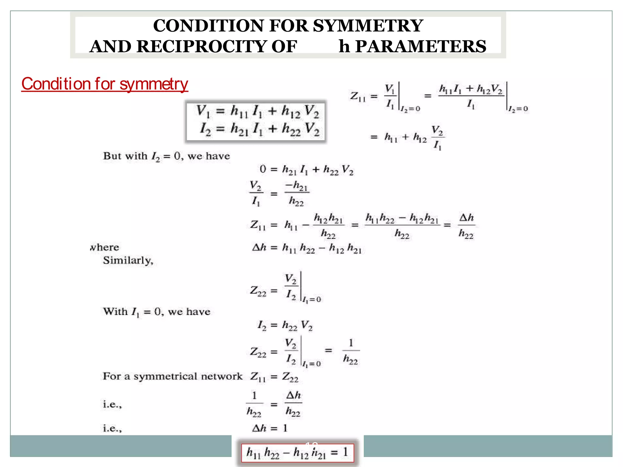 Unit 4 twoportnetwork | PPT