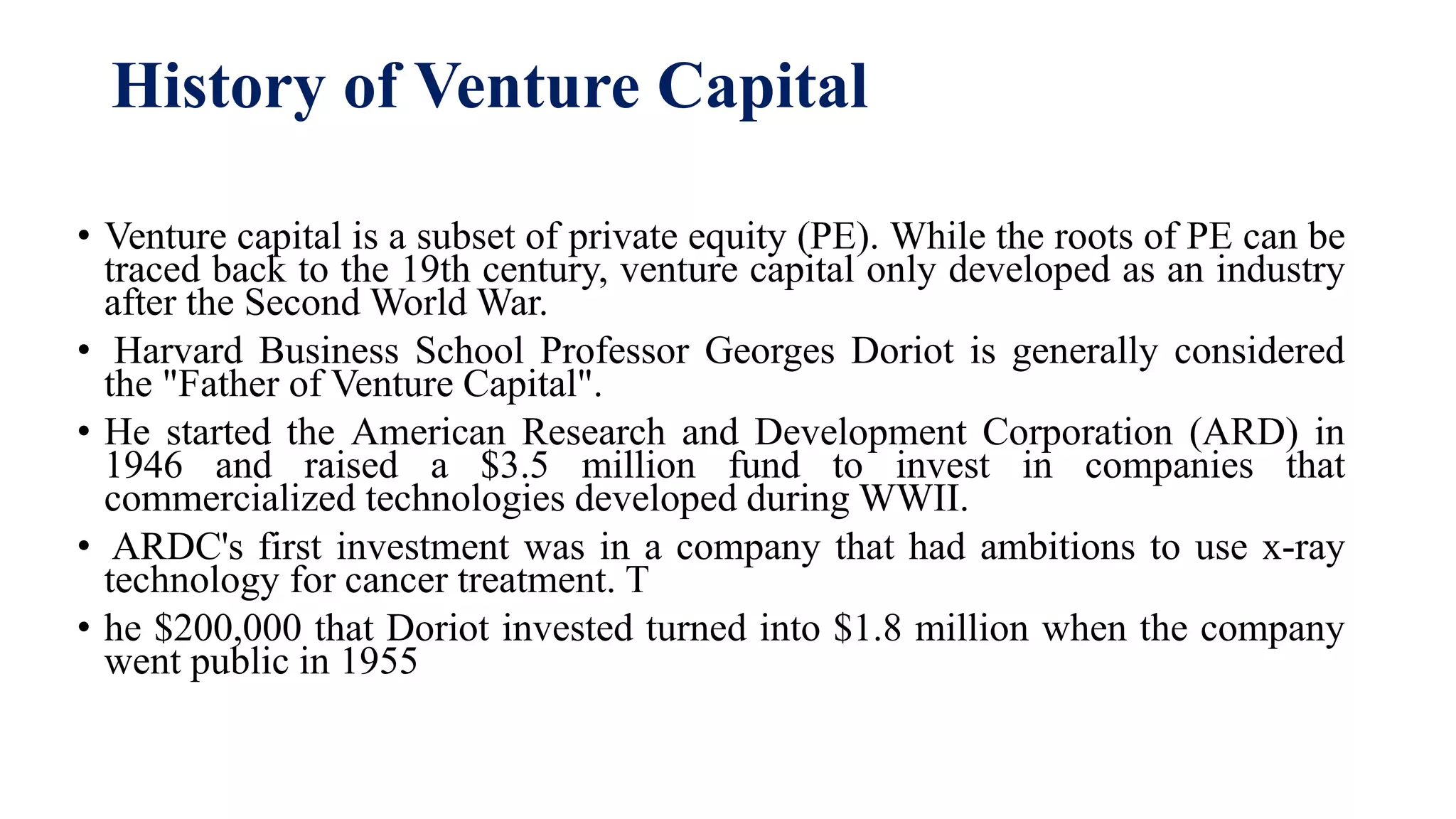 Unit 4 venture capital-fis | PPT