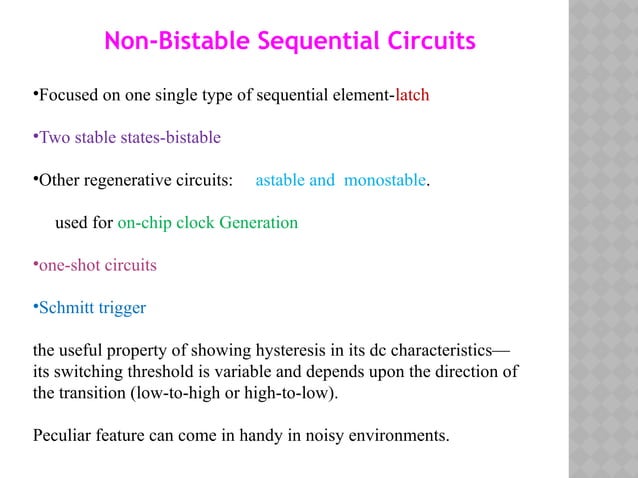 Sequential Logic Circuit Design Unit-4 VLSI.pptx