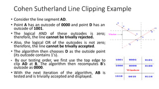 Computer Graphics - Windowing and Clipping | PPTX