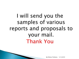 Unit 4 writing proposals and reports | PPTX