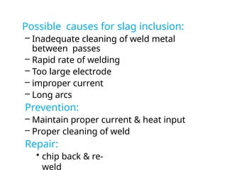 DEFINITION OF WELDING, WELDING DEFECTS,ARC STRIKE, | PPTX