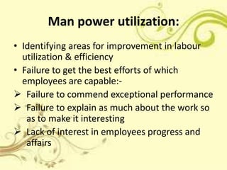 man power utilization in hrp | PPTX