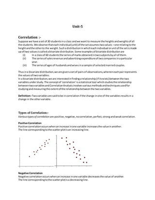 Unit 5 Correlation | DOCX