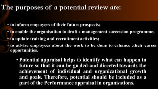 potential appraisal | PPTX