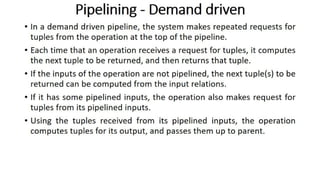 DBMS Unit 5-Query Processing & Query Optimization | PPT