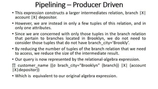 DBMS Unit 5-Query Processing & Query Optimization | PPT