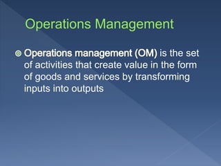 Principles of Management (MG 6851) Unit 5 | PPT