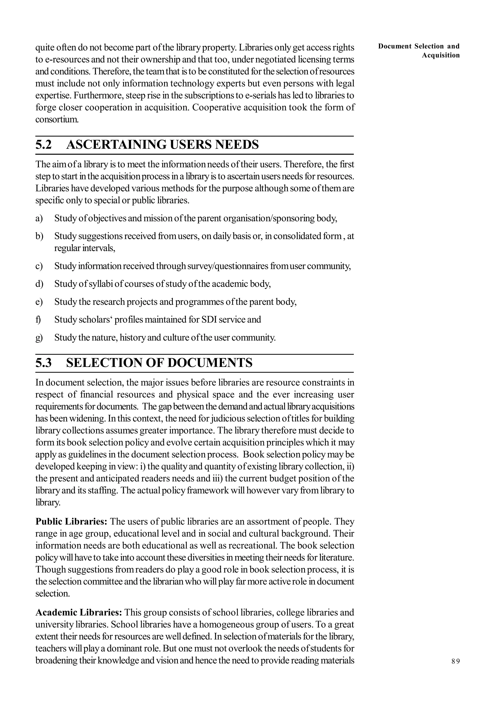 DOCUMENT SELECTION AND ACQUISITION | PDF